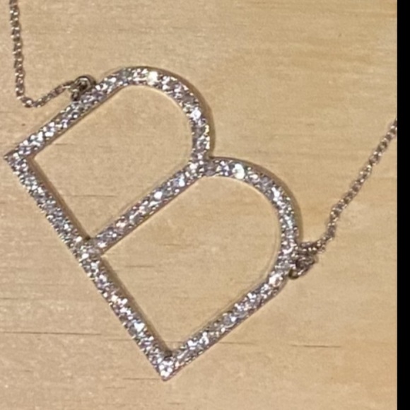 boutique purchase | Jewelry | Beautifulrhinestone Shiny Letter B ...